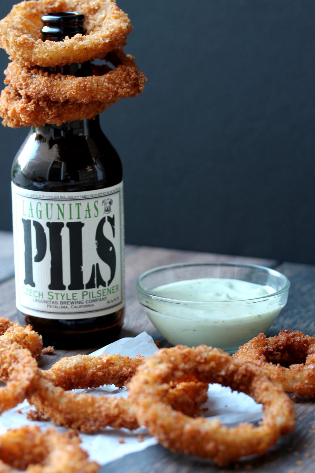 Vegan Beer Battered Onion Rings - Eat Figs, Not Pigs