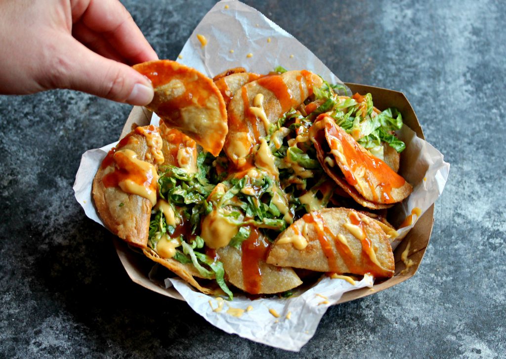 Loaded Vegan Tiny Tacos - Eat Figs, Not Pigs