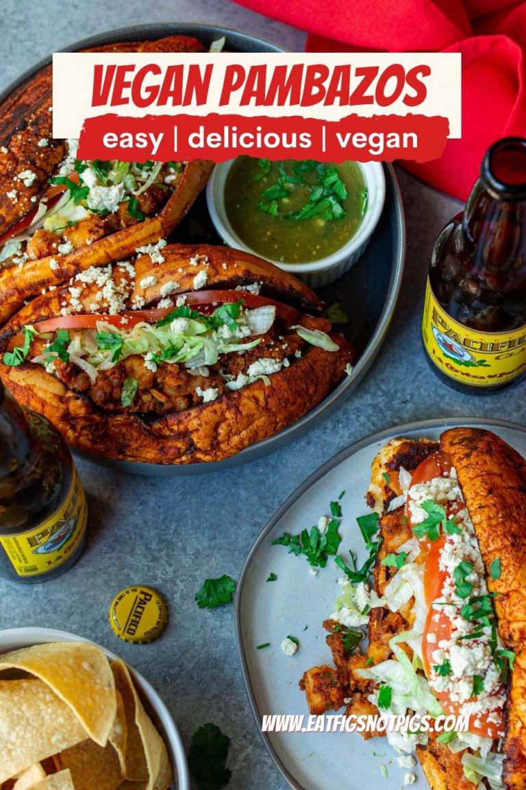 Vegan Pambazos - Vegan - Mexican Inspired - Eat Figs, Not Pigs