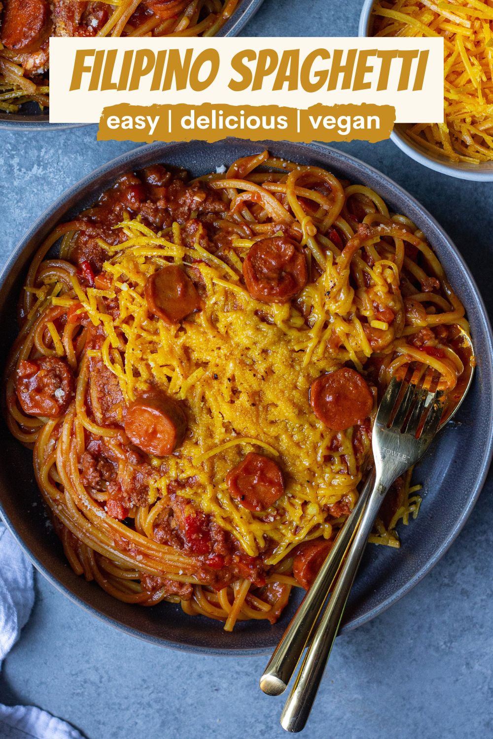 Filipino Spaghetti With Creamy White Sauce – OFKK
