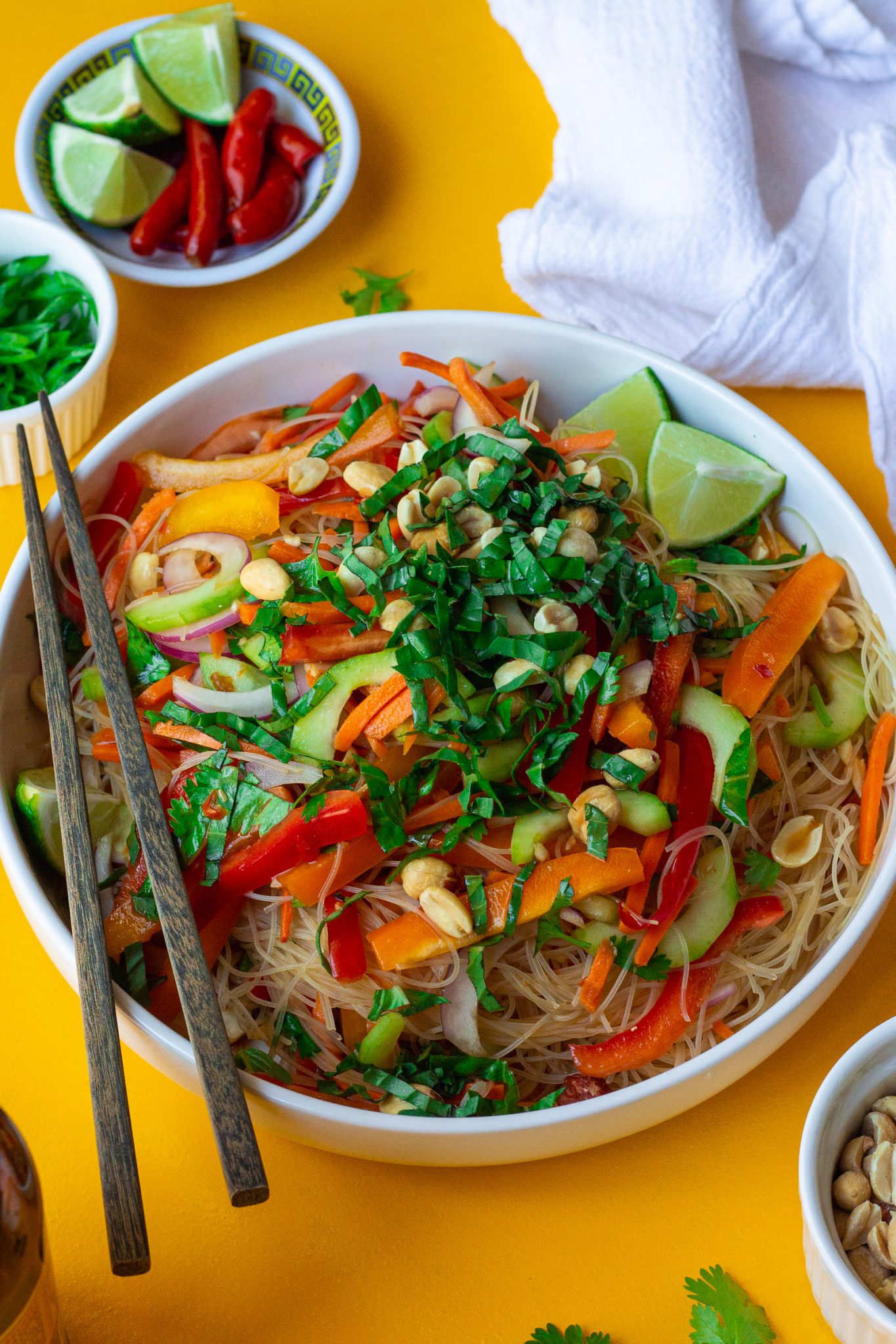 No Cook Noodle Salad - Eat Figs, Not Pigs