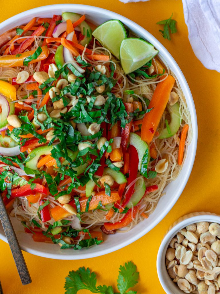 No Cook Noodle Salad - Eat Figs, Not Pigs