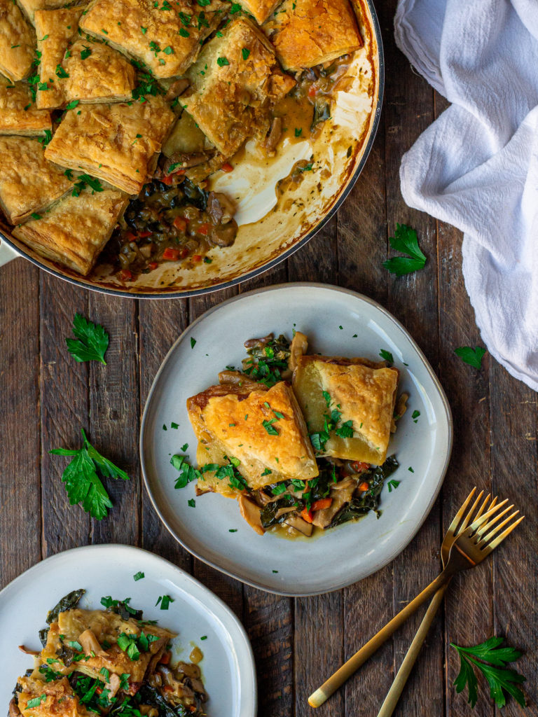 Mushroom Pot Pie - Eat Figs, Not Pigs