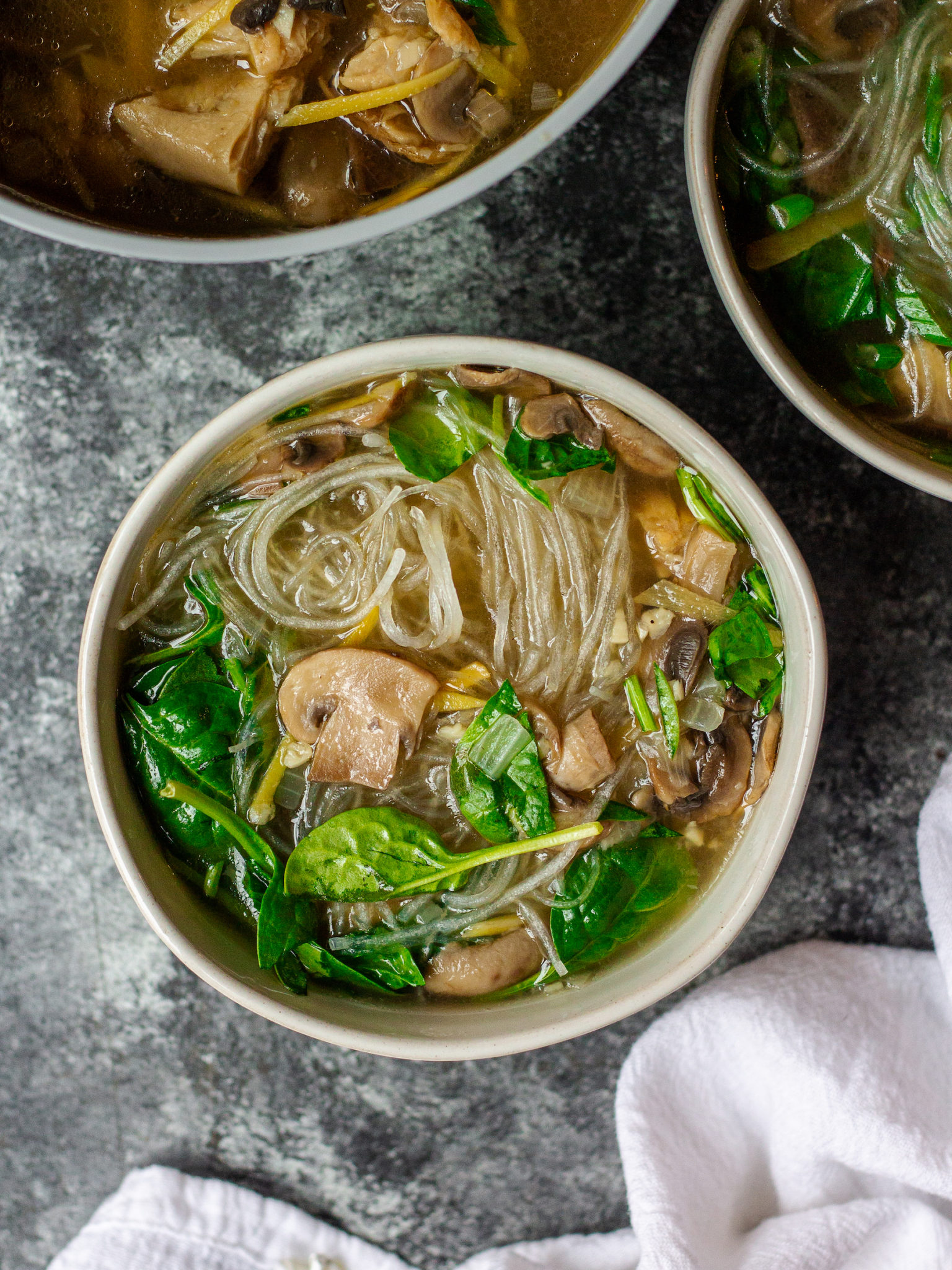 Chick'n Sotanghon Soup - Eat Figs, Not Pigs