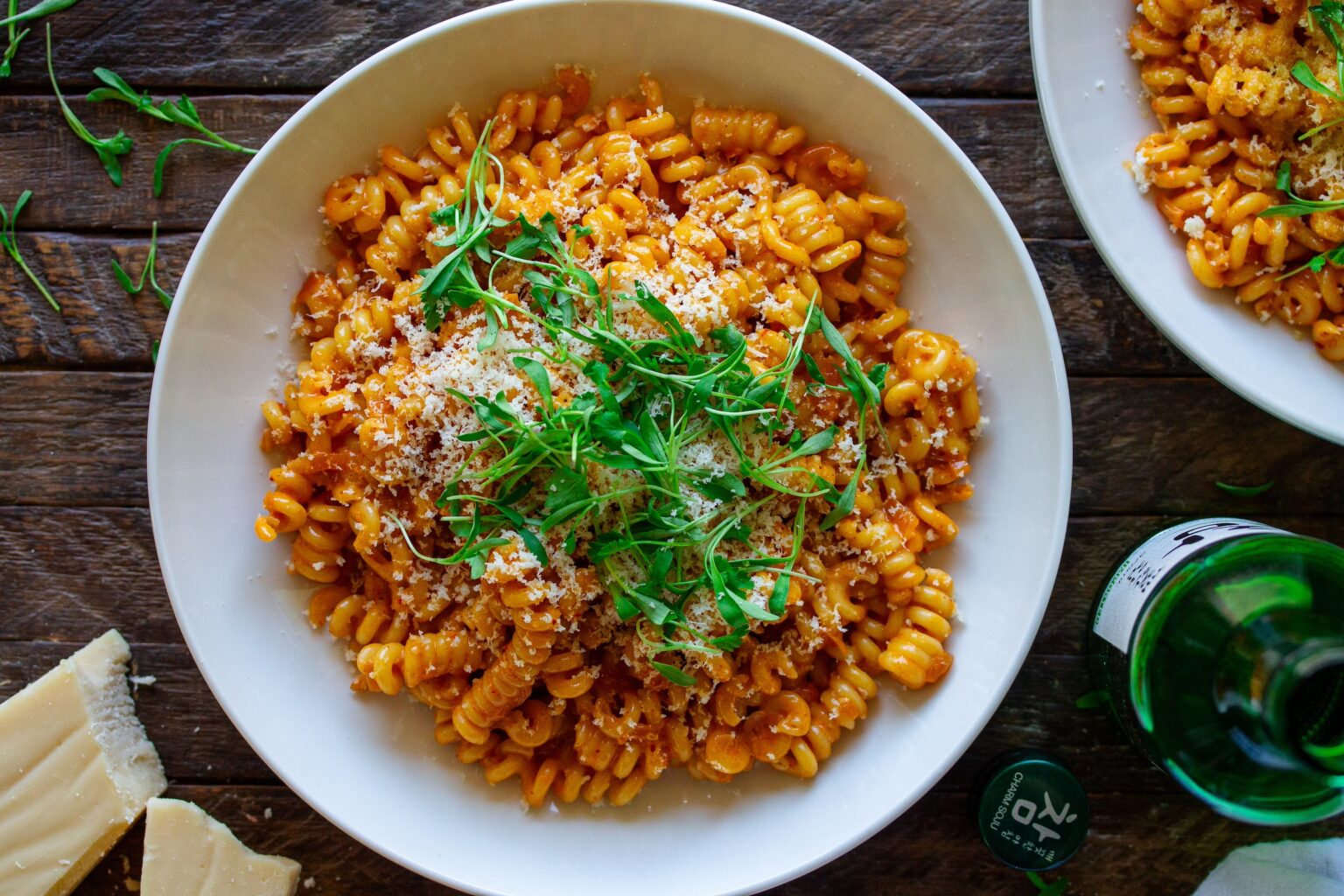 The Best Creamy Gochujang Pasta - Eat Figs, Not Pigs
