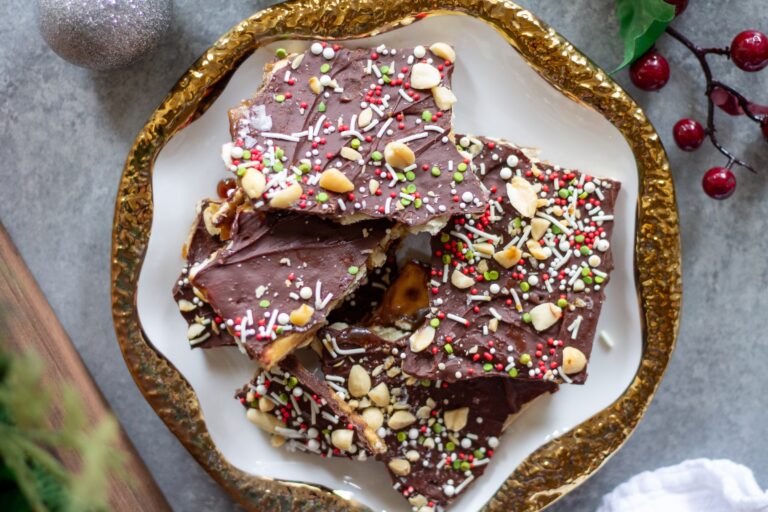 Christmas Cracker Toffee - Eat Figs, Not Pigs