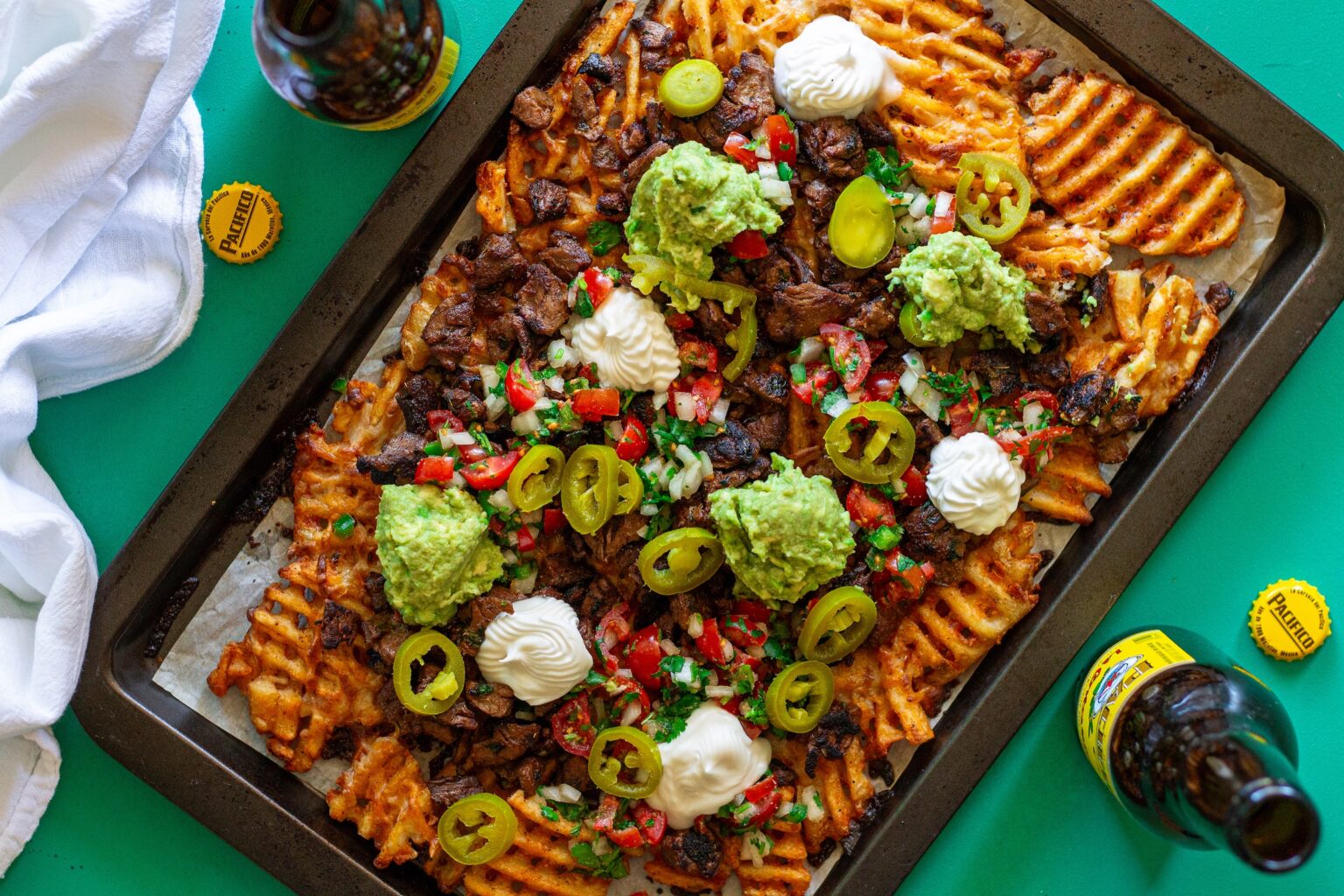 California Burrito-Inspired Nacho Fries - Eat Figs, Not Pigs