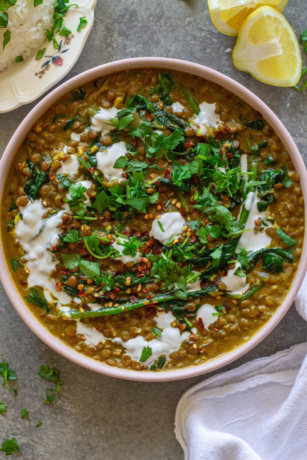 One Pan Coconut Lentil Curry - Eat Figs, Not Pigs